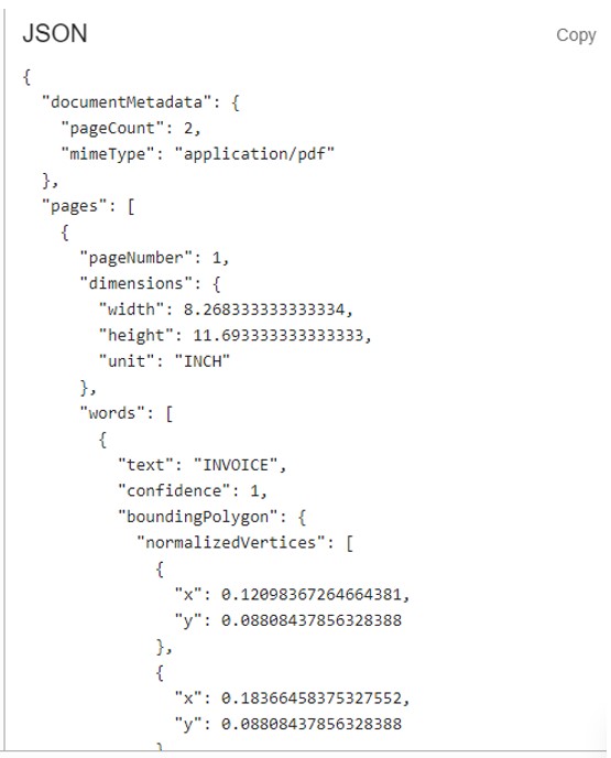 OCI Document Understanding